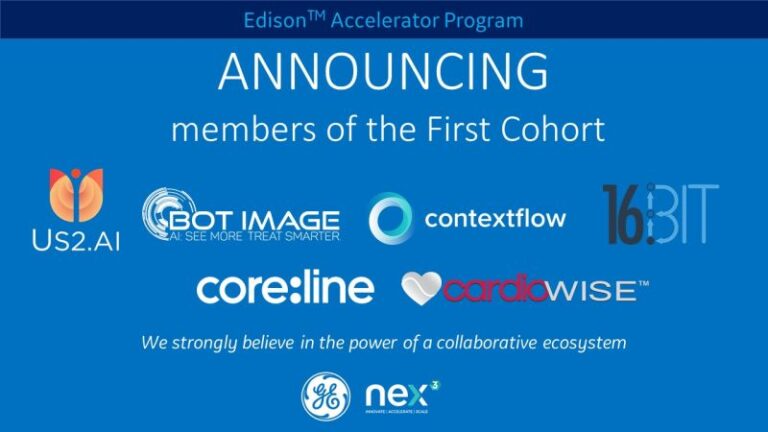 GE Healthcare in collaboration with Nex Cubed select six digital health ...